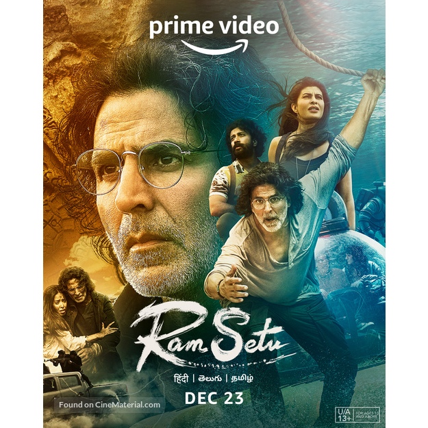 India DVD Movie Cassette: Ram Setu (2022) | Shopee Singapore