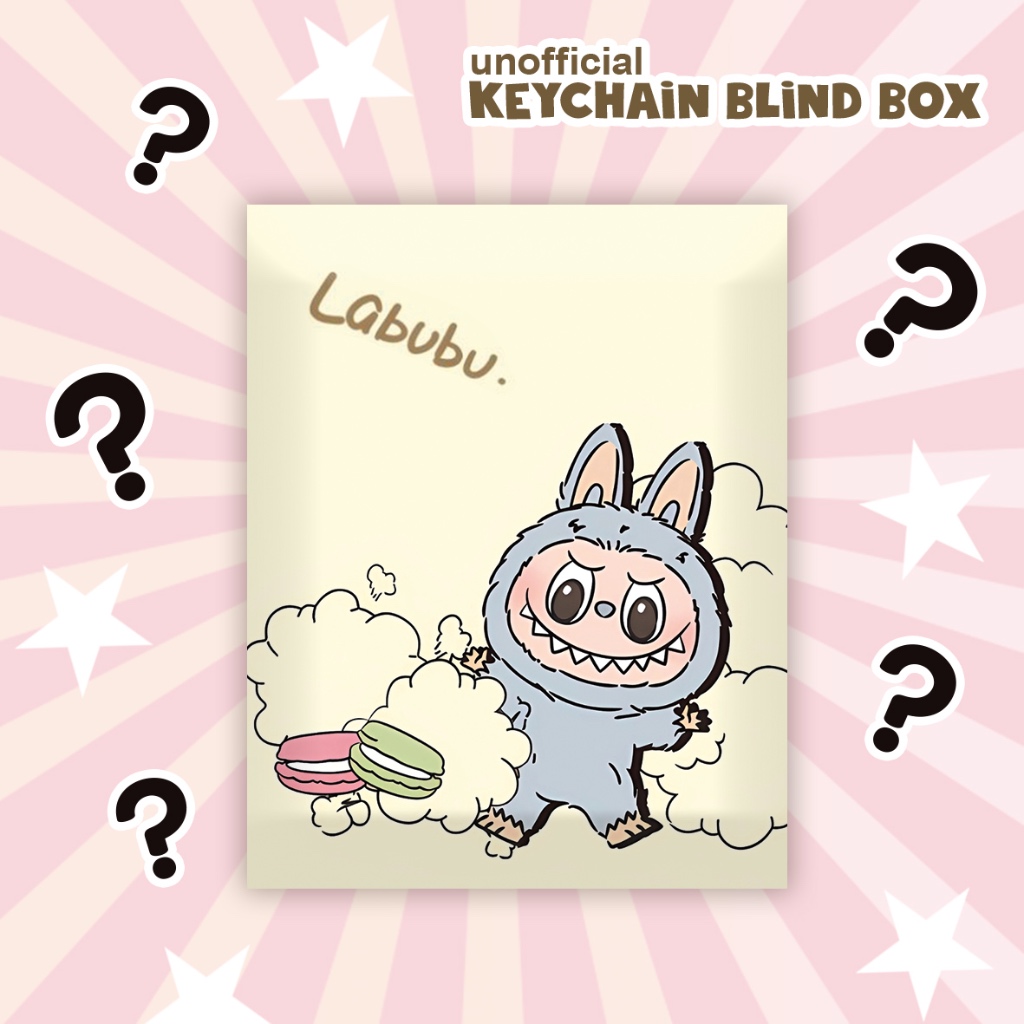 GANTUNGAN Labubu Keychain Blind Box Keychain | Shopee Singapore
