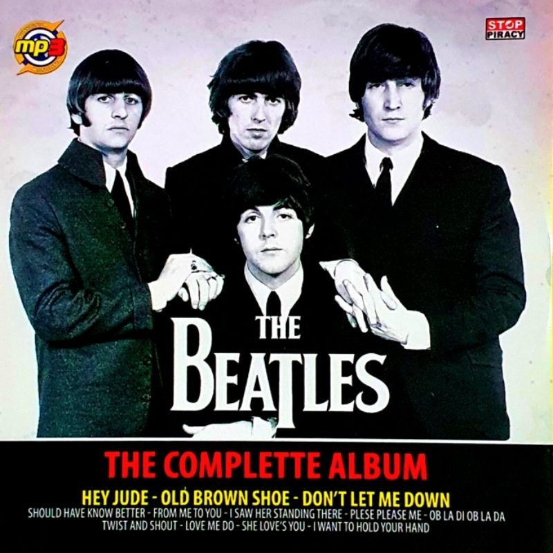 DVD CASSETTE CD MP3 COMPLETE COLLECTION 200 SONGS THE BEATLES-KASET THE ...