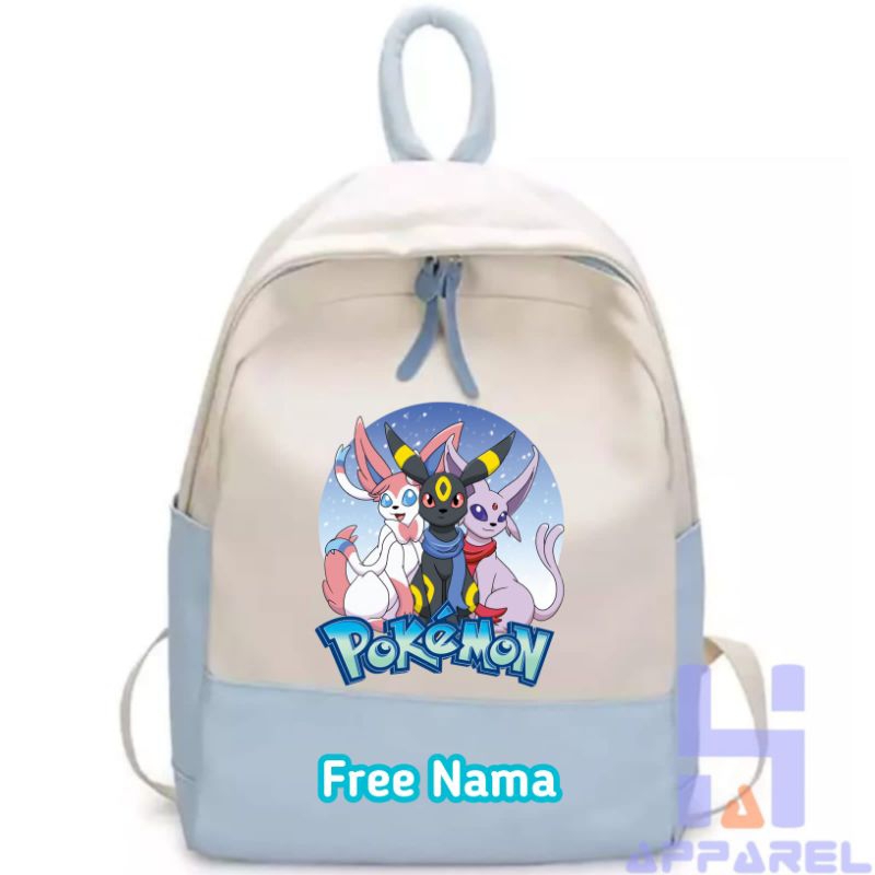 Sylveon UMBREON ESPEON POKEMON POKEDEX Kids Backpack | Shopee Singapore