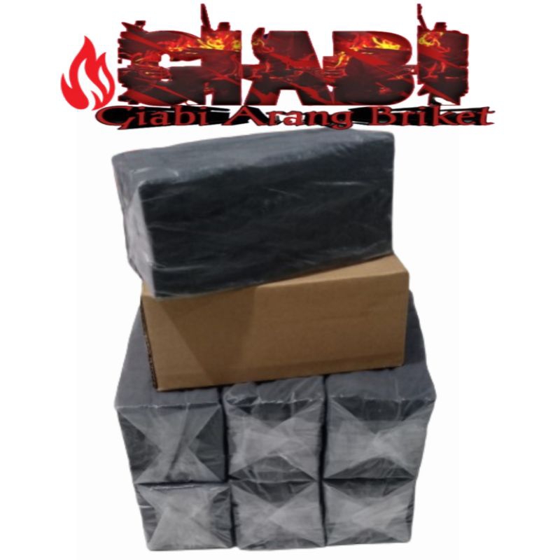 Coconut Shell CubeArang Briket (Box) | Shopee Singapore