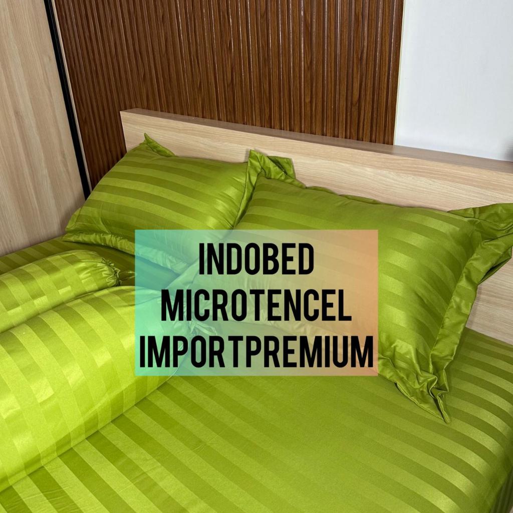 INDOBED High 30 Premium Anti-Slide Rubber Microtensel Hotel Bed Sheets ...