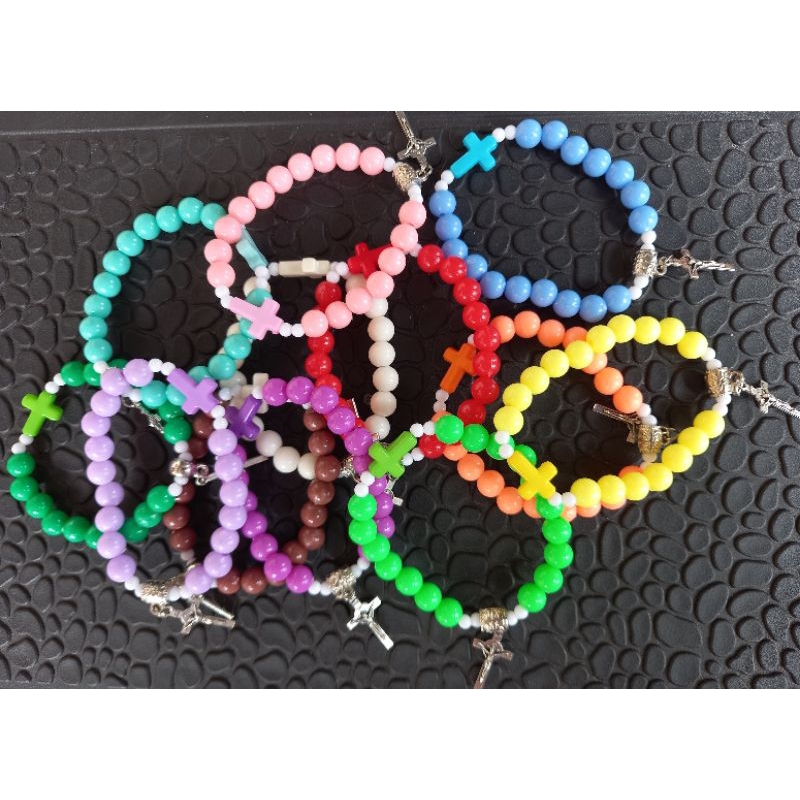 Rosary Bracelet 77 Our Father 8mm | Shopee Singapore