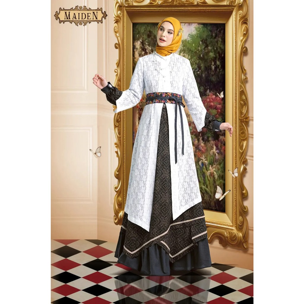 Portraits lace Robe, 7⁄8 Hand brocade lace Robe Suit Comes With obi For ...