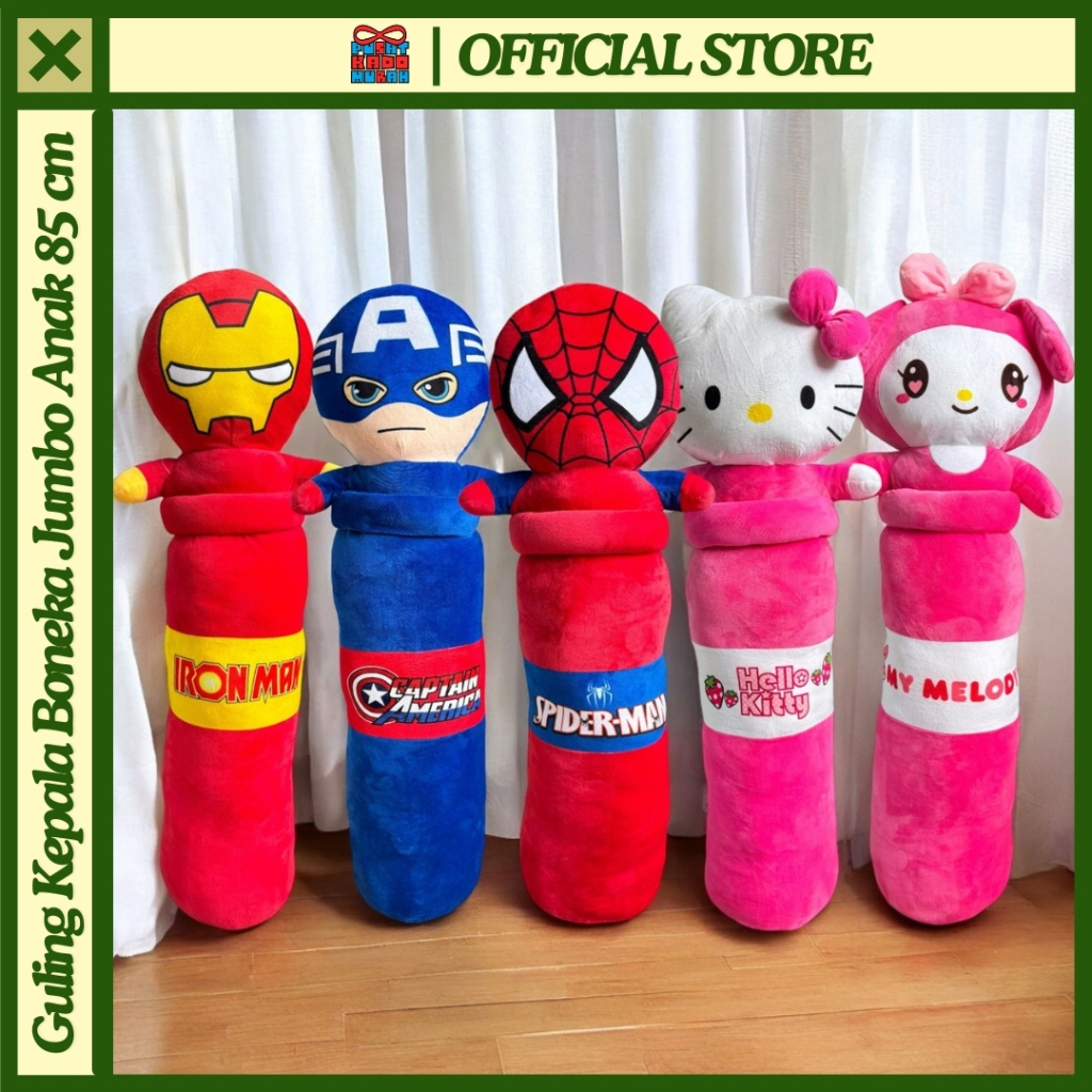 Jumbo Superhero Spiderman / Captain America / Hello Kitty / My Melody ...