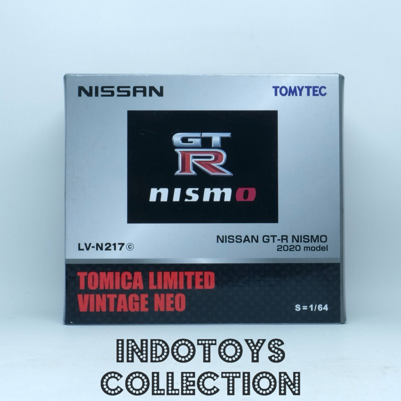 Tomica Limited Vintage Neo LV-N217c ~ Nissan GTR Nismo R35 2020 Model ...