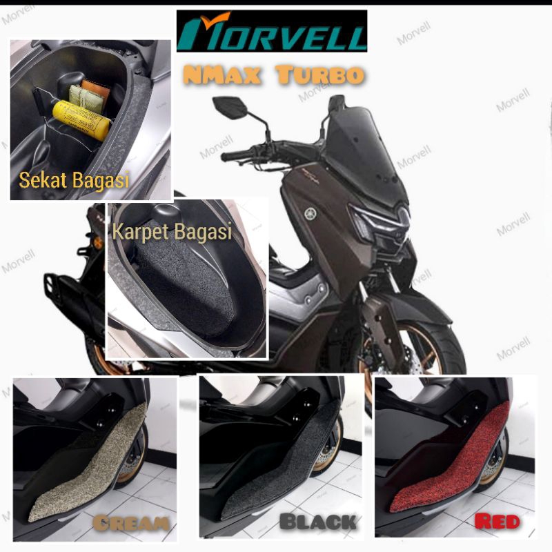 Nmax Turbo 2024 up Techmax Neo S Carpet Legs Luggage Partition deck ...