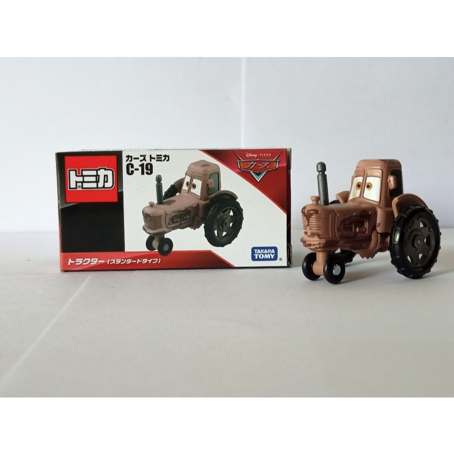 Tomica Cars C-19 Tractor disney pixar takara tomy Price | Shopee Singapore