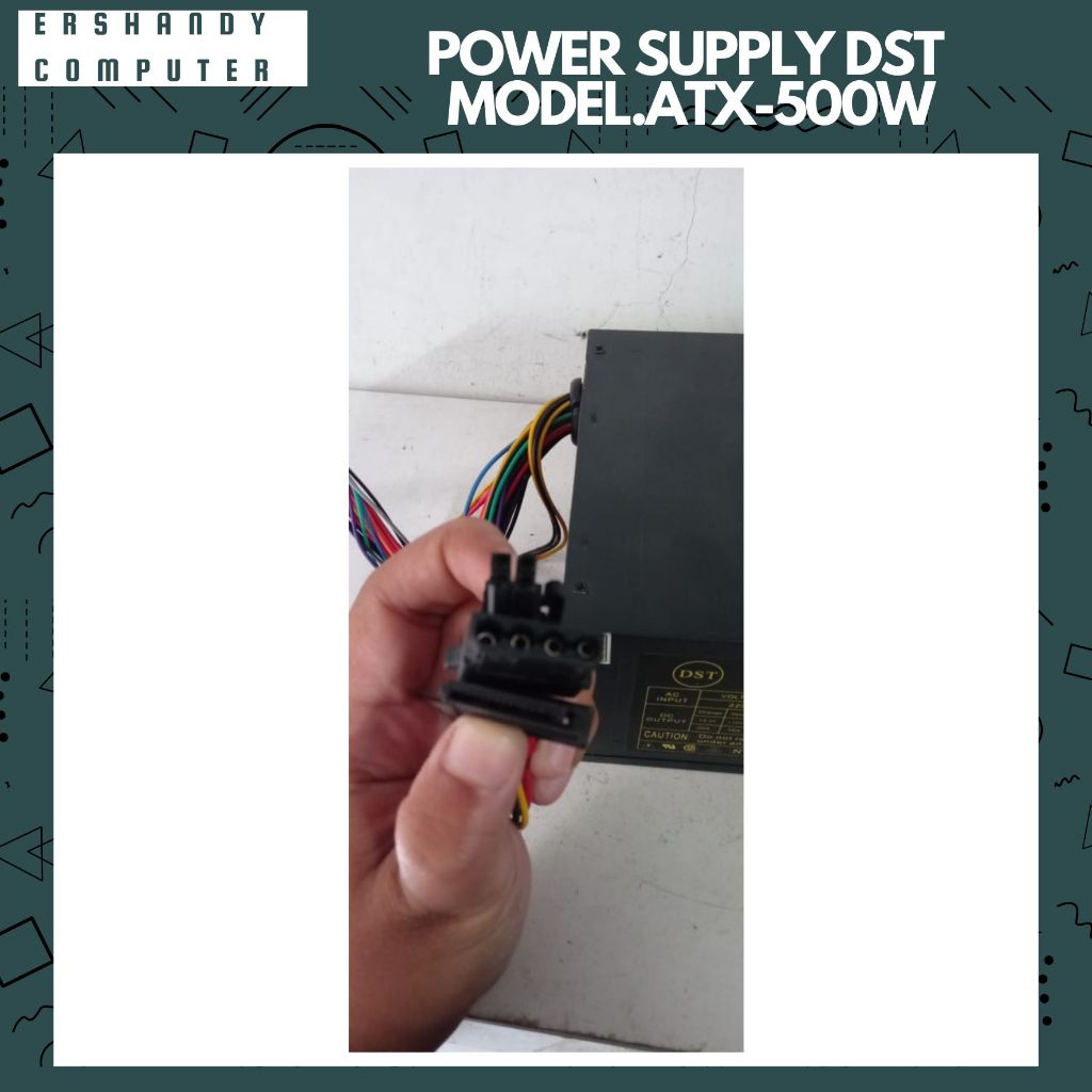 Power SUPPLY UNIT PSU DST MODEL.ATX-500W | Shopee Singapore