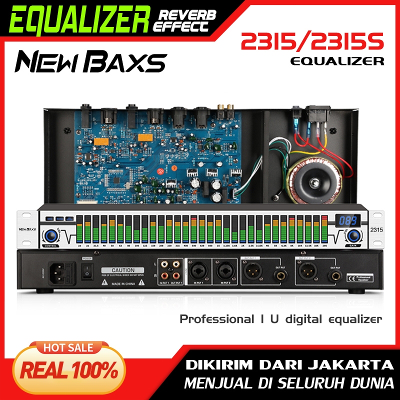 New BAXS 2315S Professional Electronic equalizer 31-band digital ...