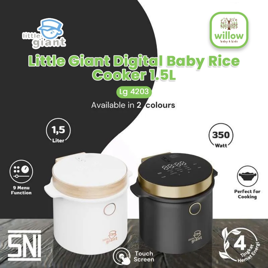 Food Processor - Little Giant Digital Baby Rice Cooker 1.5L | Shopee ...