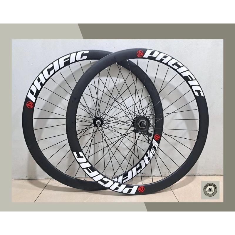Wheel Set Rim Fiction Rims Fixie 700C Pacific 36 Hole Wheel Set Fiction ...