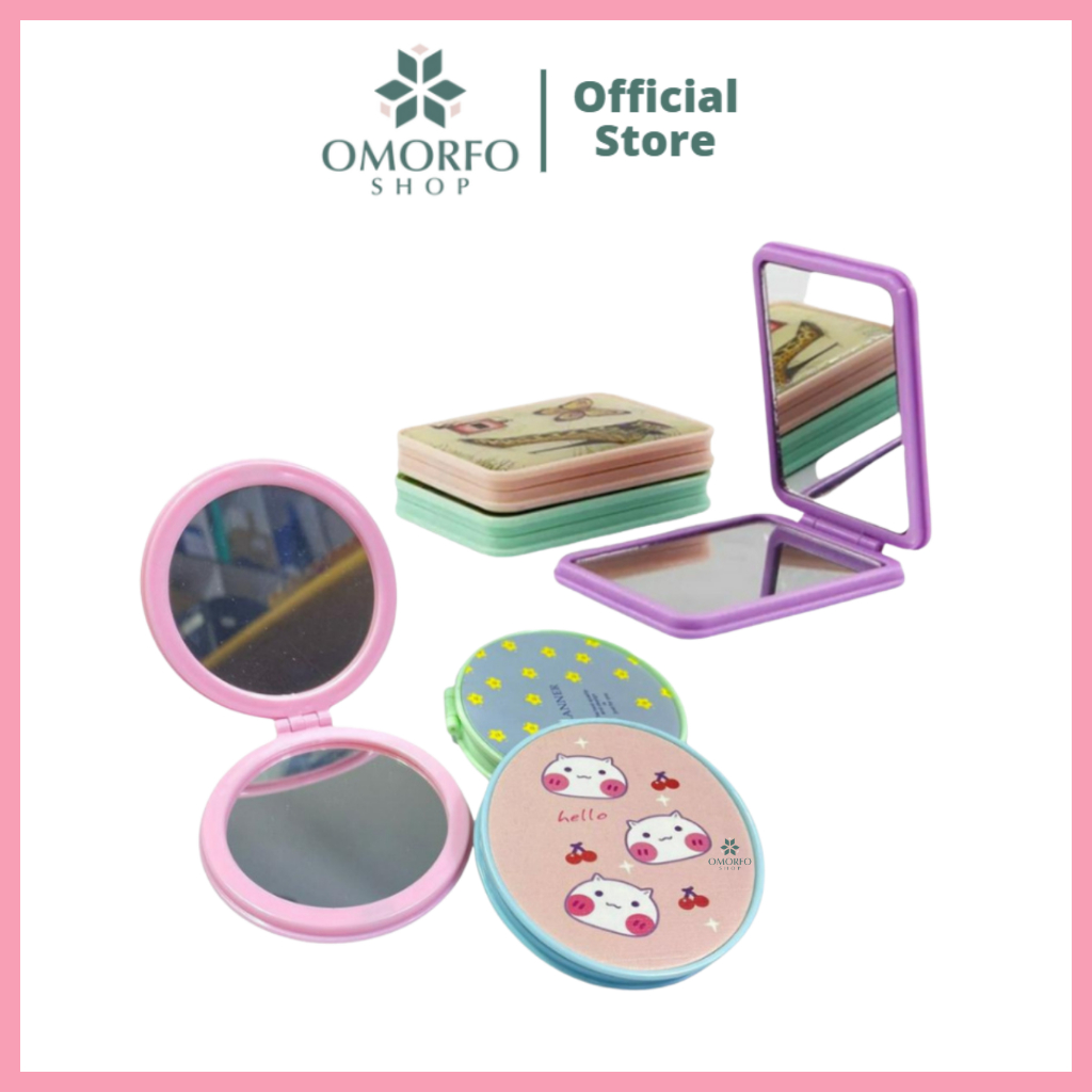 ️Omorfo ️ Accessories Folding Mirror Duo Thick I Folding Glass Mirror I ...