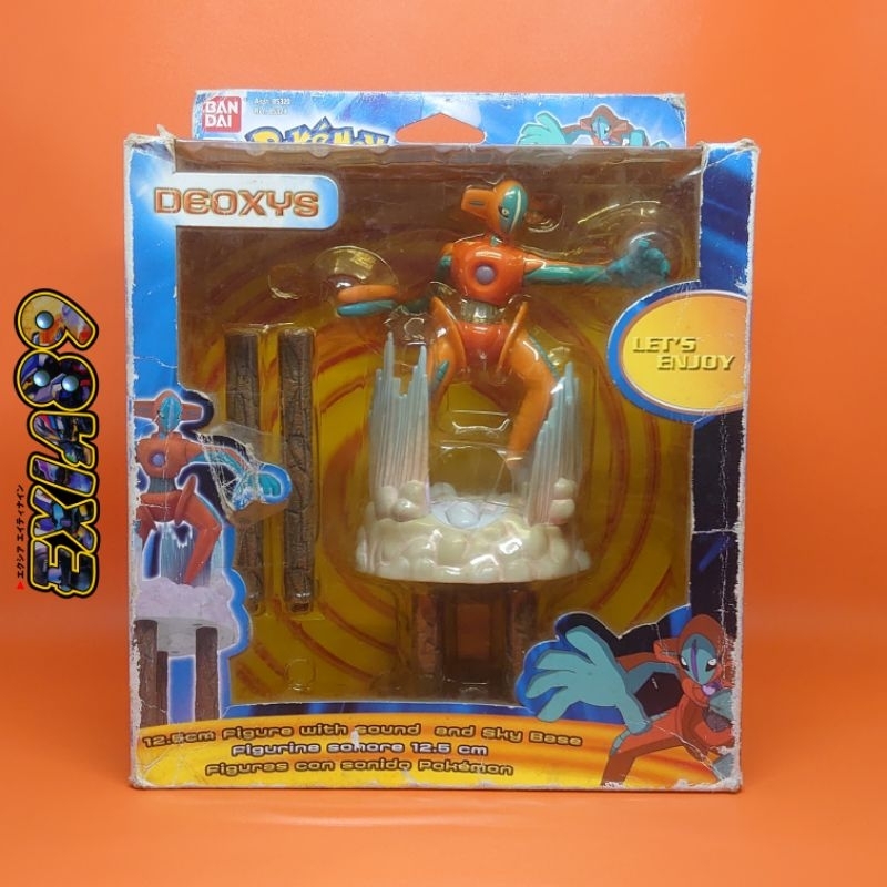 Pokemon 12,5cm Figure With Sound And Skybase - Deoxys Bandai | Shopee ...