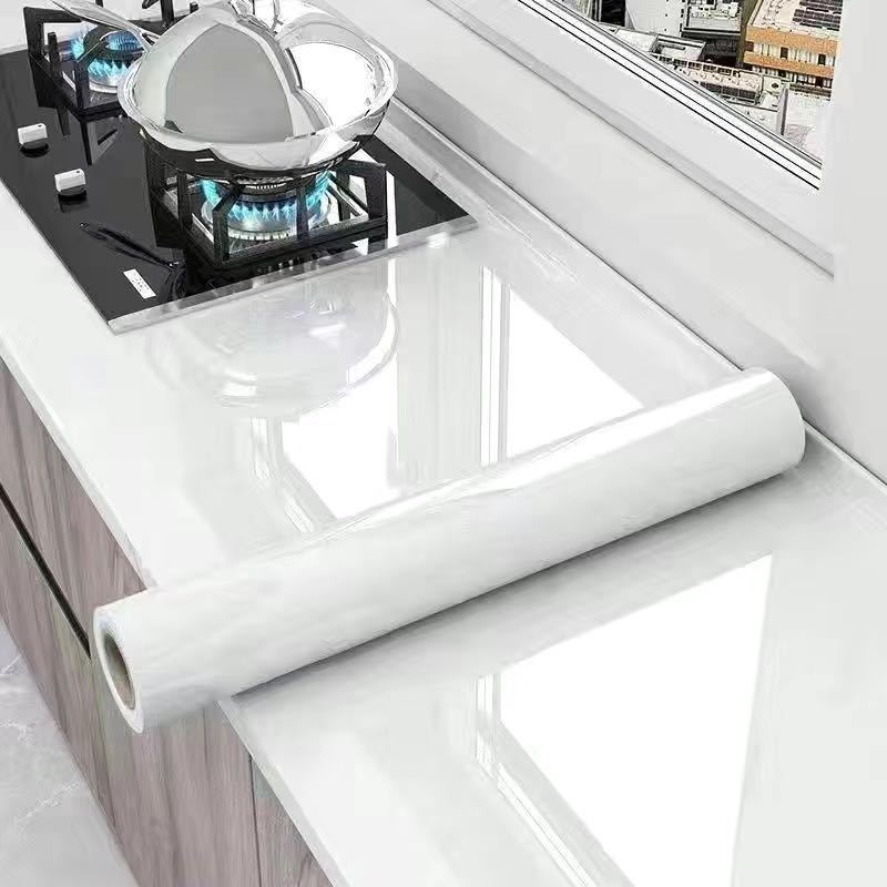 60cm*10m kitchen wallpaper stickers/marble wallpaper/dining table ...
