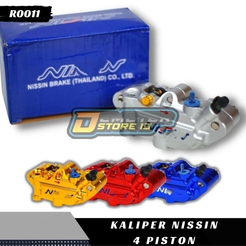 Cnc Right Monoblock Nizzin Caliper 4 Piston Pig Nutmeg Model Universal ...
