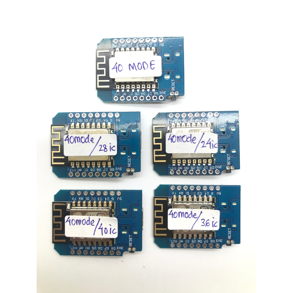 Wemos D1 Data Already Has the 40 M0DE Program Content (Can Set Via Wifi ...