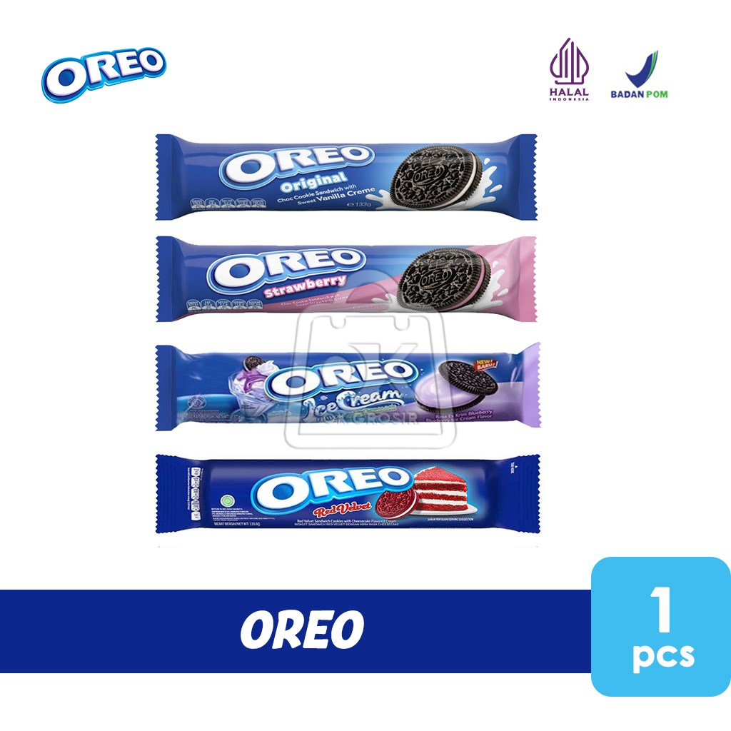 Oreo Chocolate Sandwich Cookies Original (119Gr) | Shopee Singapore