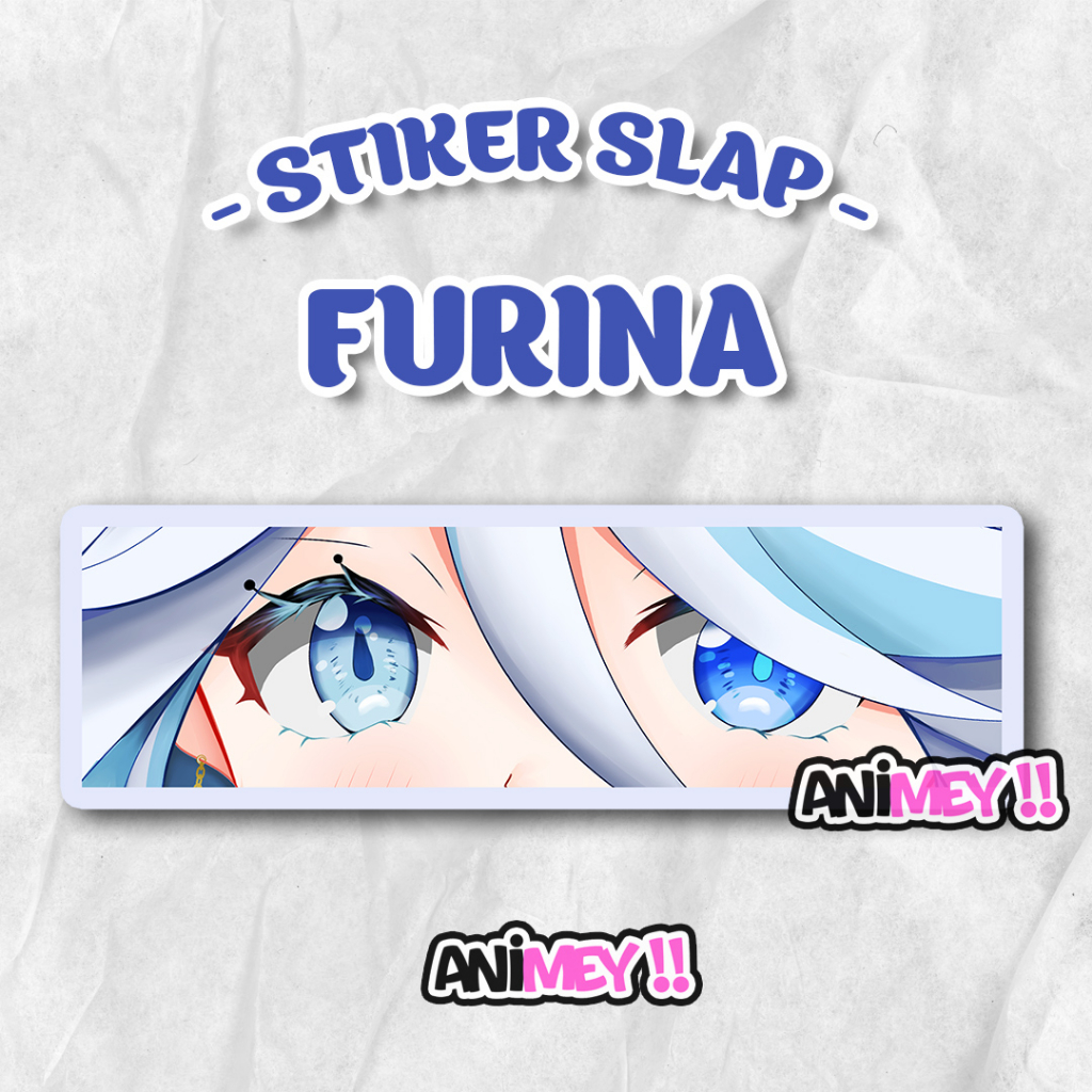 Slap Furina Sticker/Waterproof Anime Slap Sticker | Shopee Singapore
