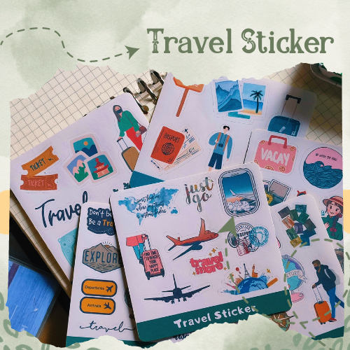 Travel Stickers | Travel sticker | Healing sticker | Journal sticker ...