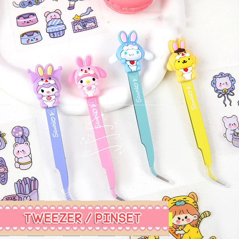 LUCKY CAT - CARTOON CHARACTER MOTIF TWEEZERS TOOL TWEEZERS SANRIO CUTE ...