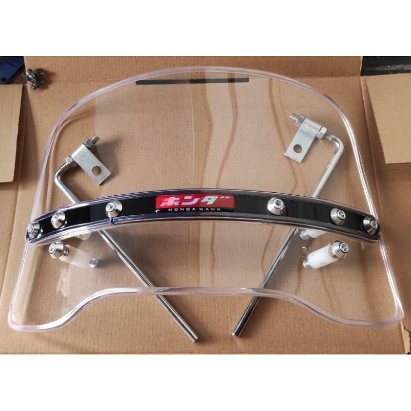 Super CUB SHIELD VISOR WINDSHIELD HONDA GRAND C70 V75 Dannis STAR GRAND ...