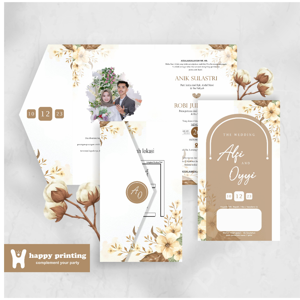 0 Free folding wedding invitations (design, plastic, photos, plans ...