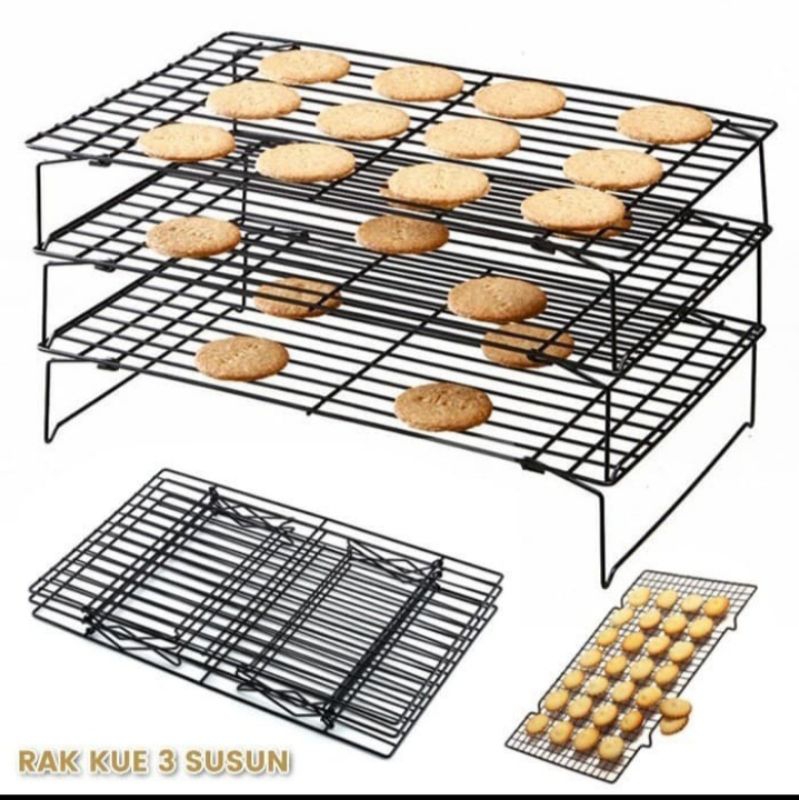 3 tier cake drying rack/3 tier cooling rack | Shopee Singapore