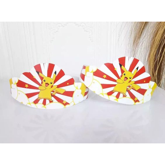 Pokemon Circular Hat/pokemon Birthday Hat/pokemon Birthday Hat/custom ...