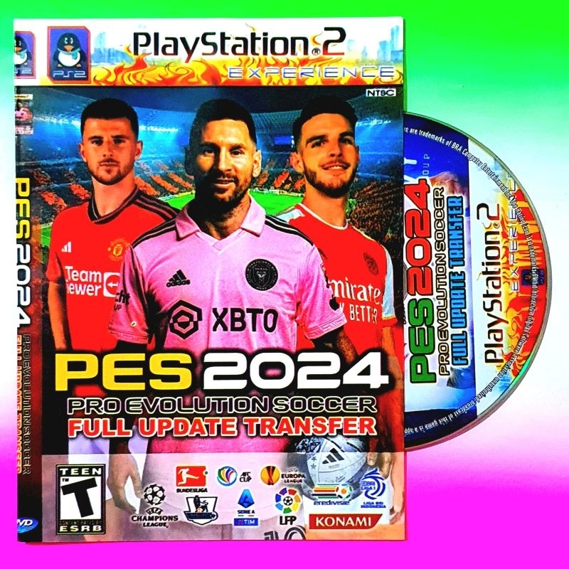 PLAYSTATION PS2 PES 2024 CASSETTE - PES PS2 BALL CASS 2023 - PS2 PES ...