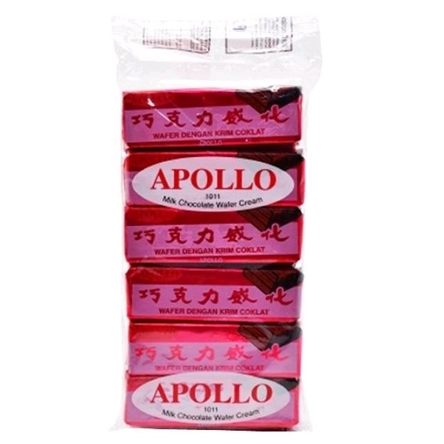 Apollo/ Apollo Milk Wafer Cream/ Apollo Malaysian Milk Wafer (12g/Pcs ...