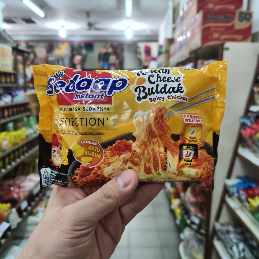 Mie SEDAAP Instant Fried Noodles/Special Curry/CHICKEN Curry/KOREAN ...