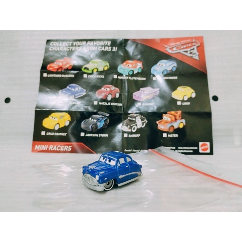 Mini Racers Disney Pixar Cars 3 Doc Hudson | Shopee Singapore