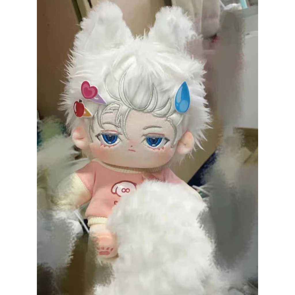 Doll gojo jujutsu kaisen doll gojo satoru doll jjk 20cm angora | Shopee ...