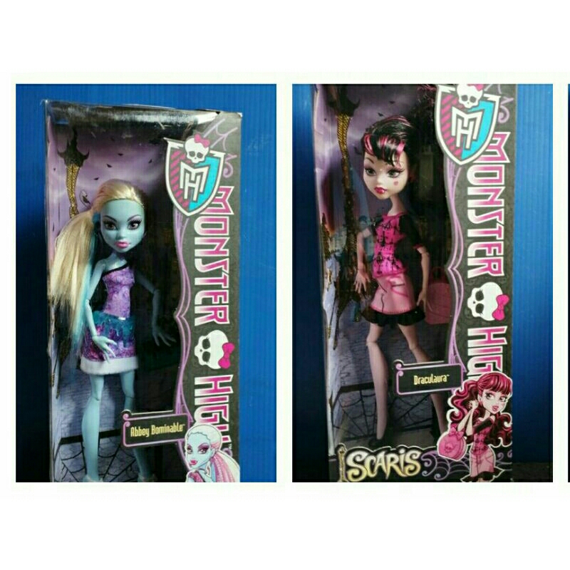 Barbie monster high abby and draculaura | Shopee Singapore