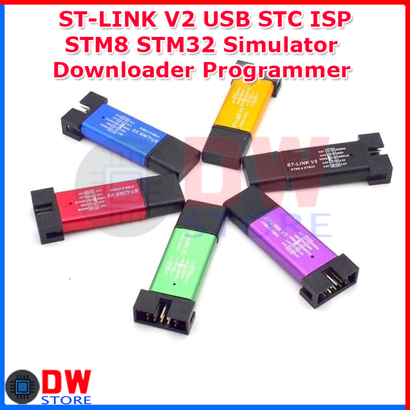 ST-Link V2 STLink mini STM8 STM32 Programmer Downloader | Shopee Singapore