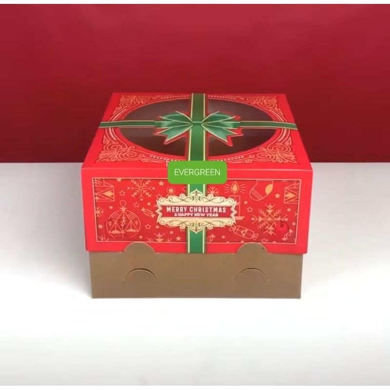 Ahbx20 Christmas Christmas Cake Box Christmas Hampers Christmas Box ...