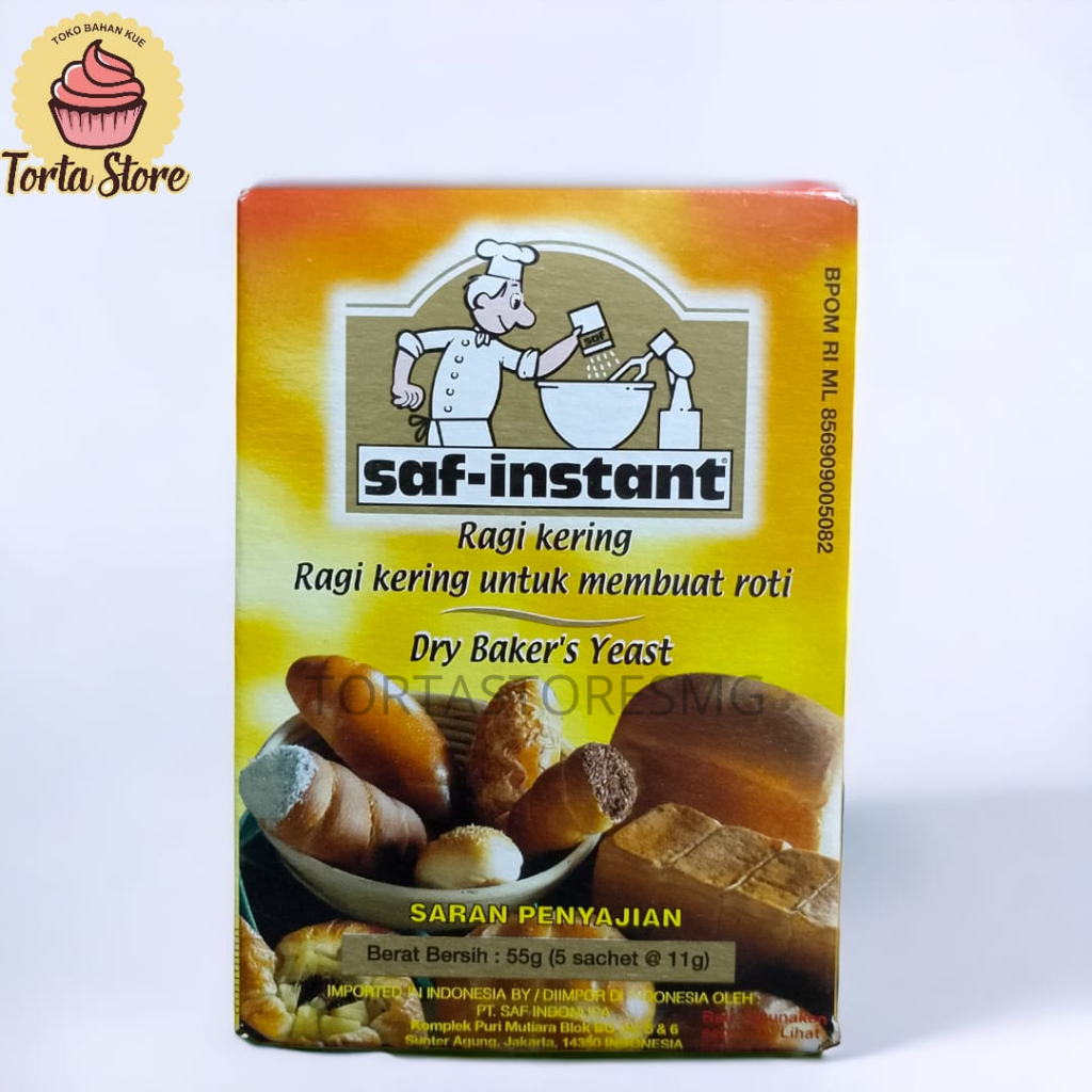 Saf-instant Dry Yeast Sachet55gr (1 box) | Shopee Singapore