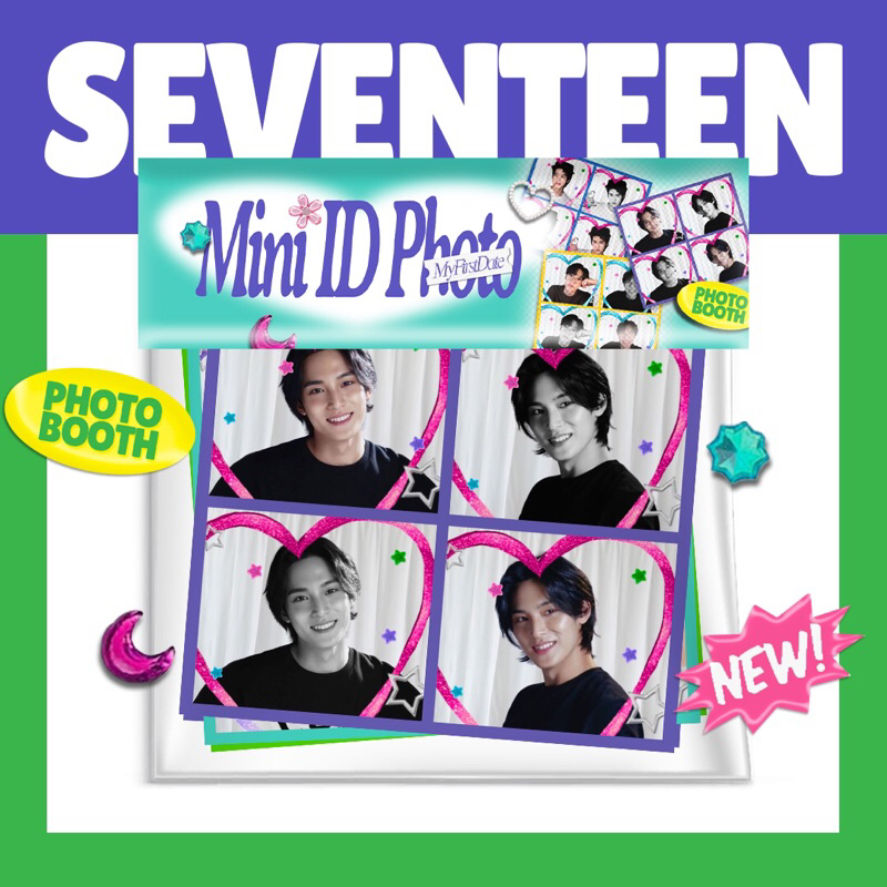 Mini ID Photo [ NCT Riize Enhypen Seventeen BTS ] | Shopee Singapore