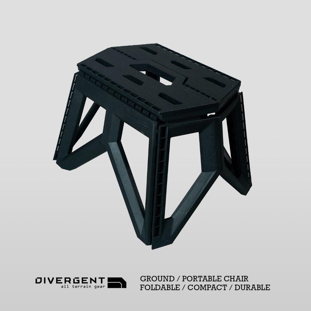 Ground/divergent/multipurpose Folding Chair Camping Chair Portable Mini ...