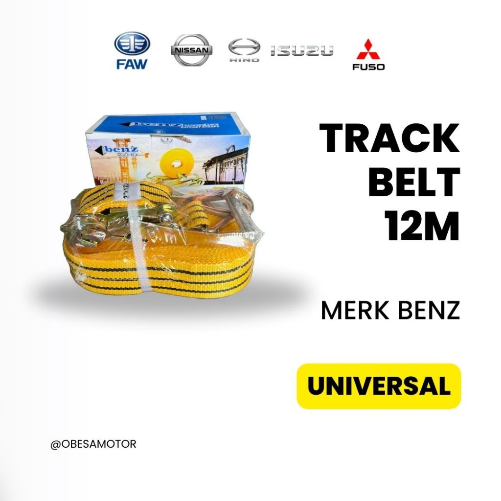 Trackbelt 12METER UNIVERSAL/BENZ/Rope/Fastener/TREKBELT/TRUCKBELT ...