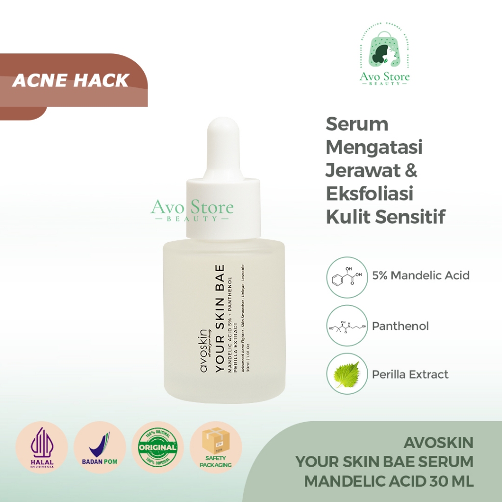 [EXP Date 2025] Avoskin Your Skin Bae Serum Mandelic Acid 5%+Panthenol ...