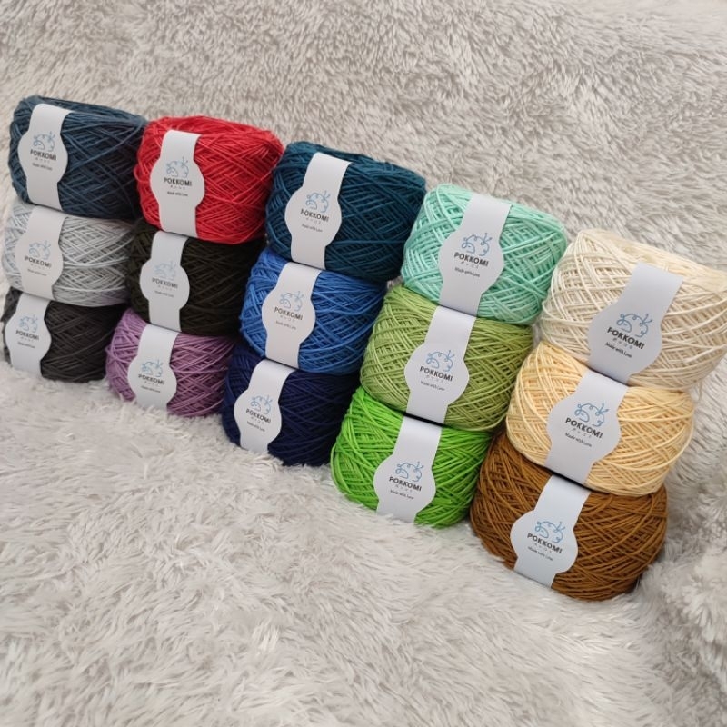 Solid Color Plain Combed Cotton Knitting Yarn 1 | Shopee Singapore