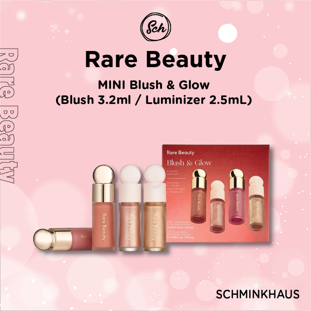 Rare BEAUTY MINI Blush & Glow (Blush 3.2ml/Luminizer 2.5mL) | Shopee ...
