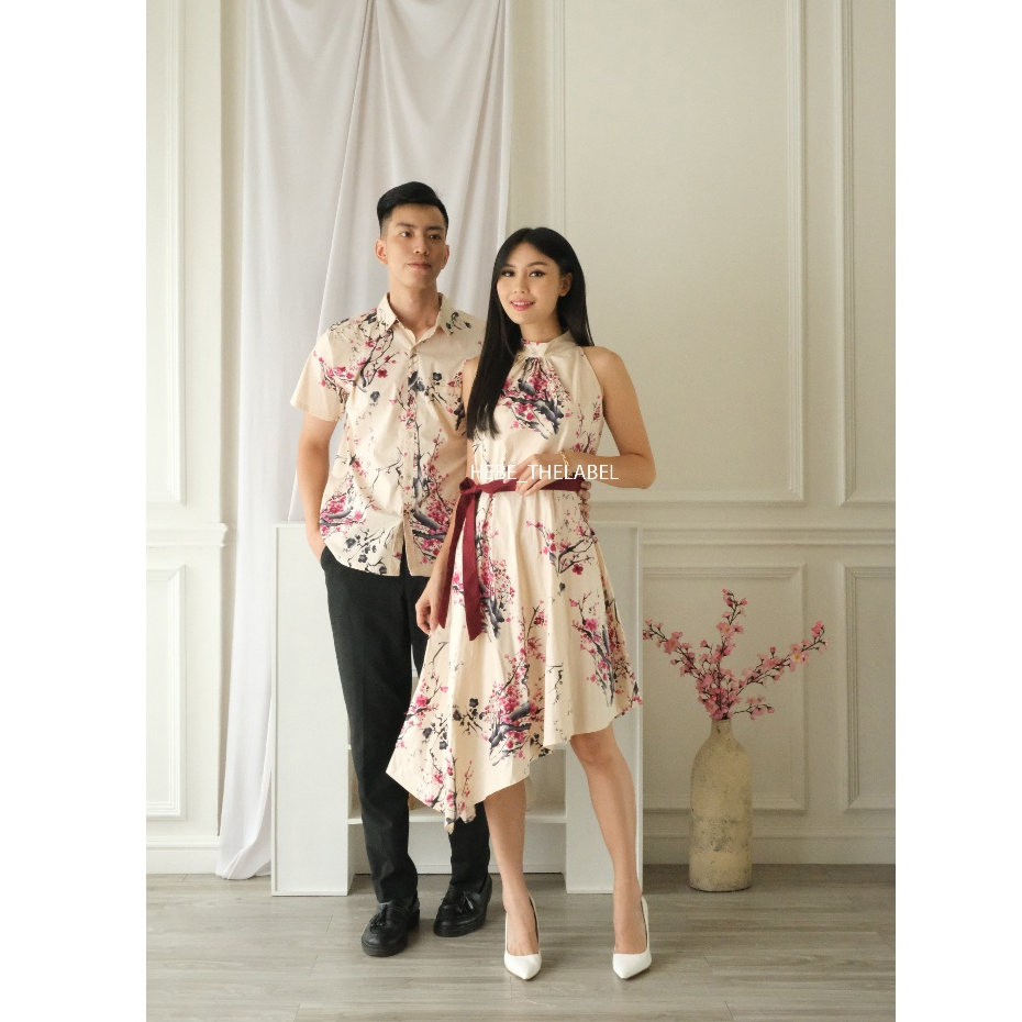 Anala Batik Cheongsam - ( Men Short-Kiko-Mutia-Dara-Kora-Emily-Amia ...