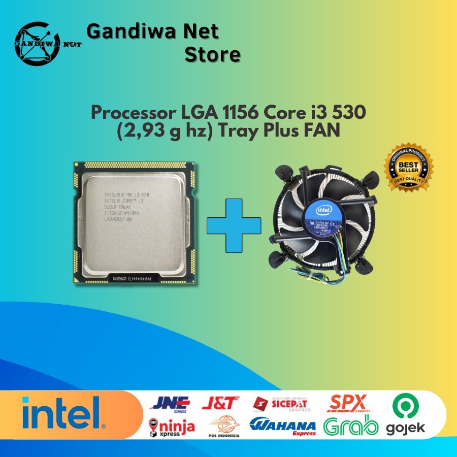 Processor LGA 1156 Core i3 530 (2,93 g hz) Tray Plus FAN | Shopee Singapore