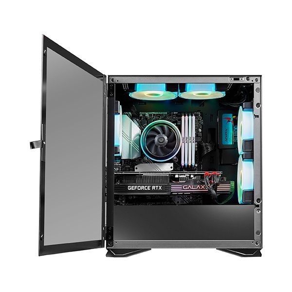 Darkflash DLM22 Gaming PC Case MATX BLACK | Shopee Singapore