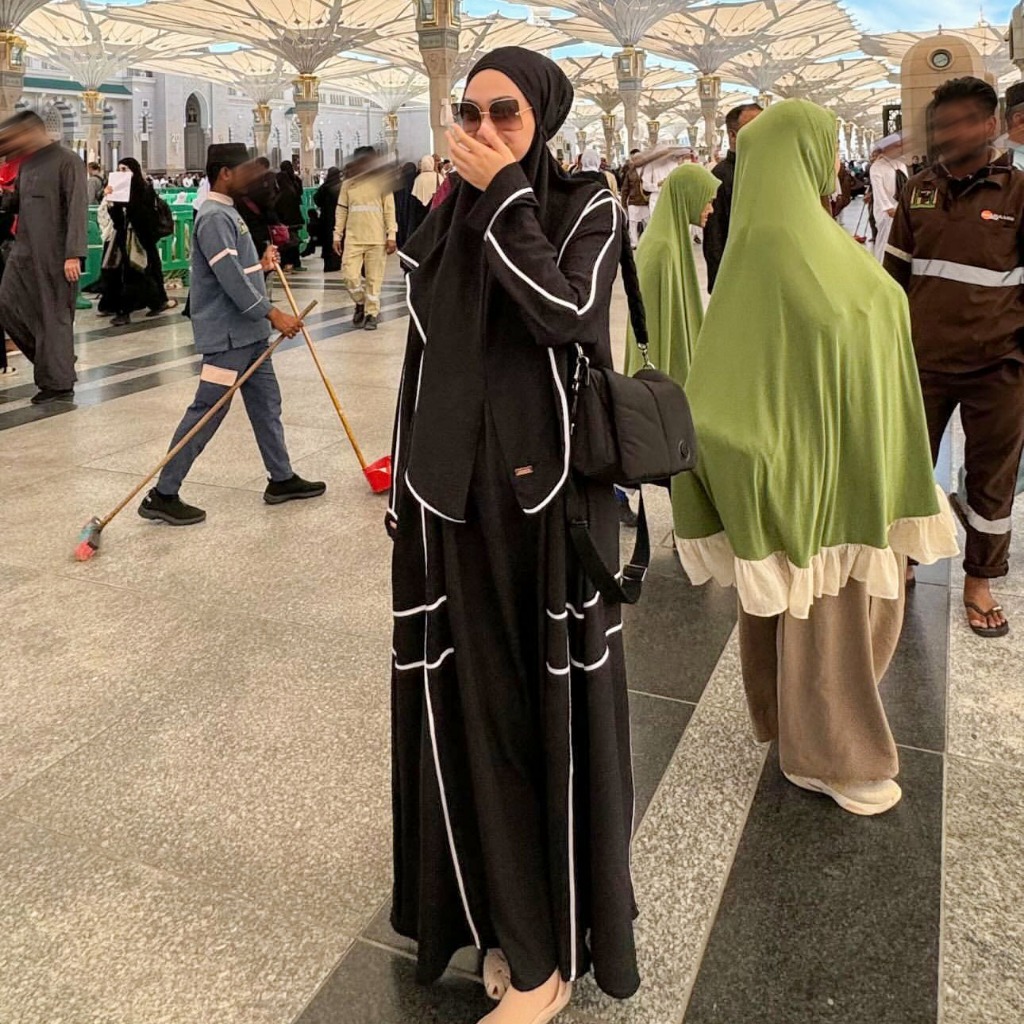 Hijab - Abaya Set Umrah Hajj Abaya Veil Set) | Shopee Singapore