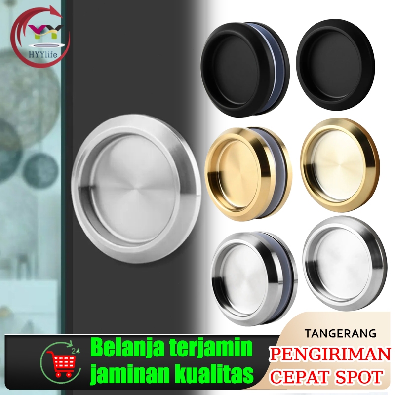 304 Round Sliding Door Handle Round Glass Sliding Flush Door Handle ...