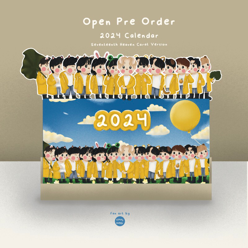 Seventeen Calendar 2024 Fanmade - Seventeenth Heaven Carat Version ...